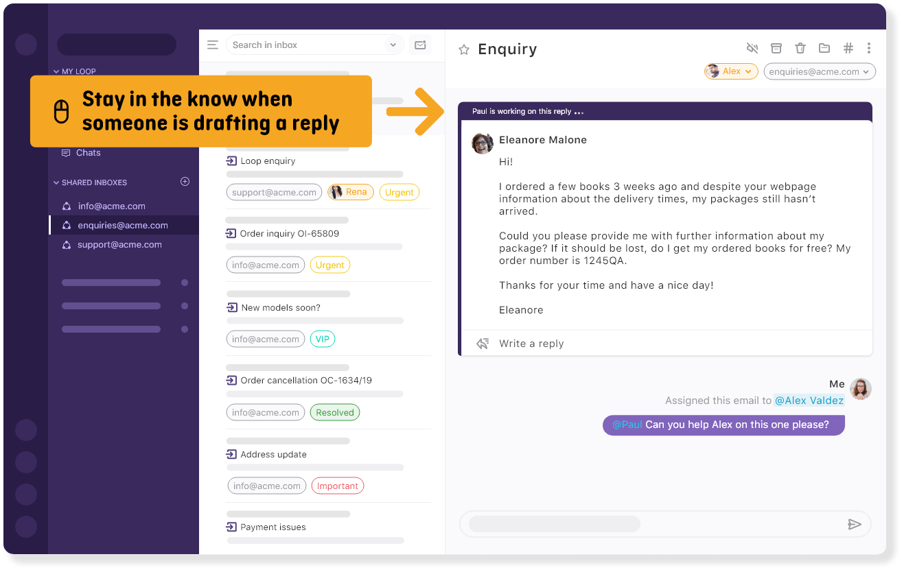 Shared Inbox Shared Inbox Management Software From Loop
